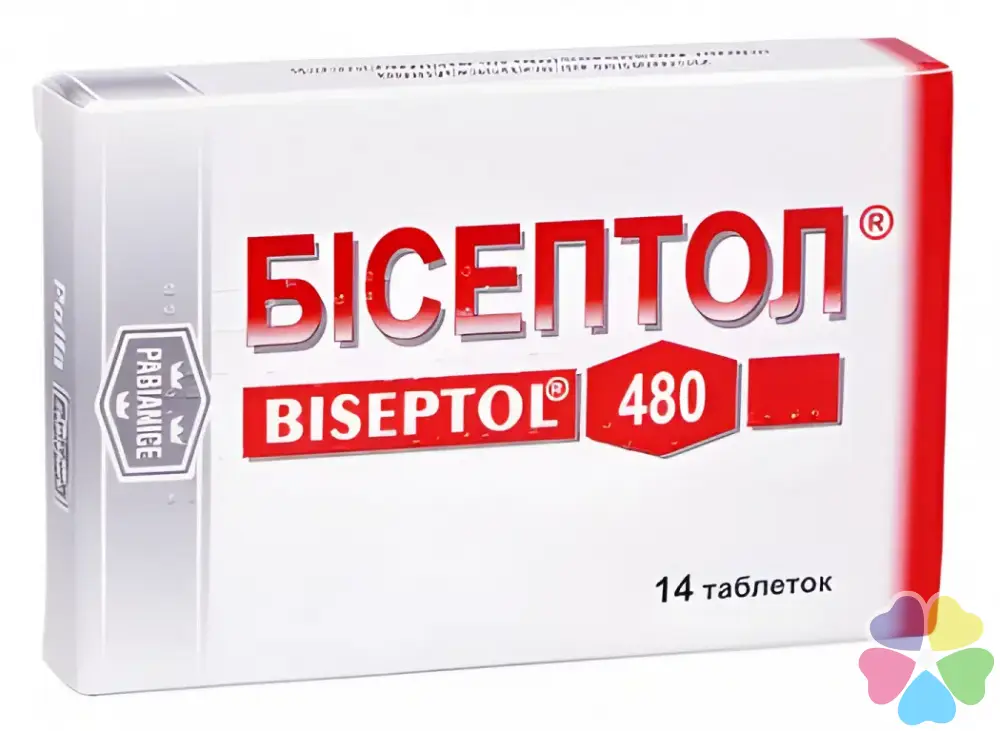 Бисептол таблетки по 400/80 мг, 14 шт.(5904374008165) купить в Киеве ...
